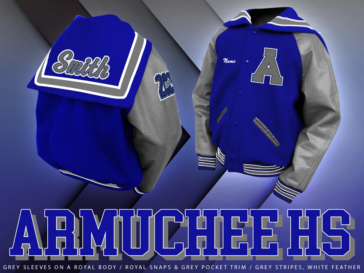 Armuchee HS Letterman Jacket – ATL GRAD JACKETS