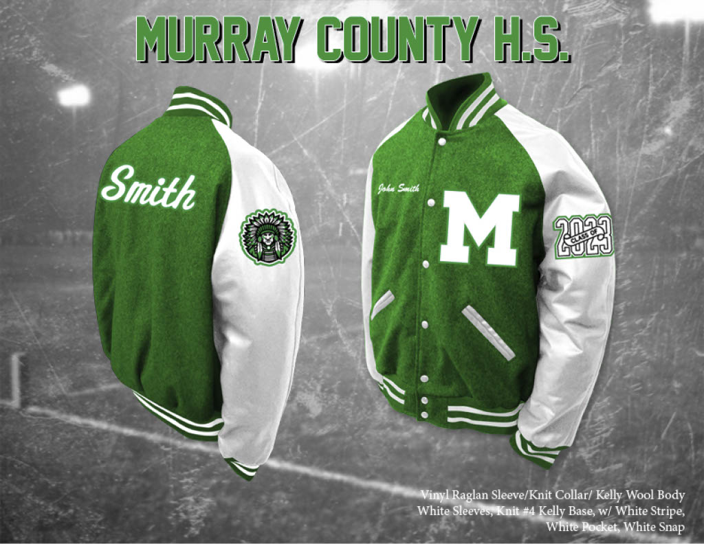 Murray County HS Letterman Jacket – ATL GRAD JACKETS